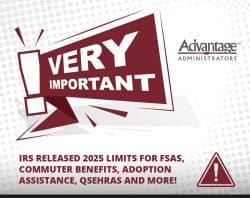 2025 FSA Limits and Commuter Limits Announced